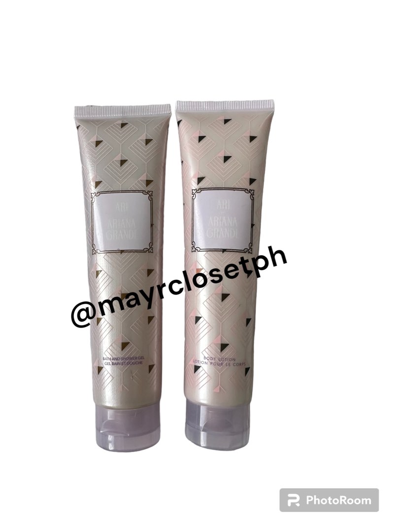 Ari By Ariana Grande Perfumed Body Lotion and Shower Gel Set (100 mL ...