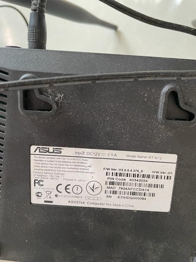 ASUS RT-N12 wireless N router, Computers & Tech, Office & Business ...