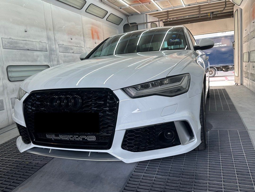 Audi RS6 bumper for Audi A6 C7.5 facelift, Car Accessories, Accessories ...