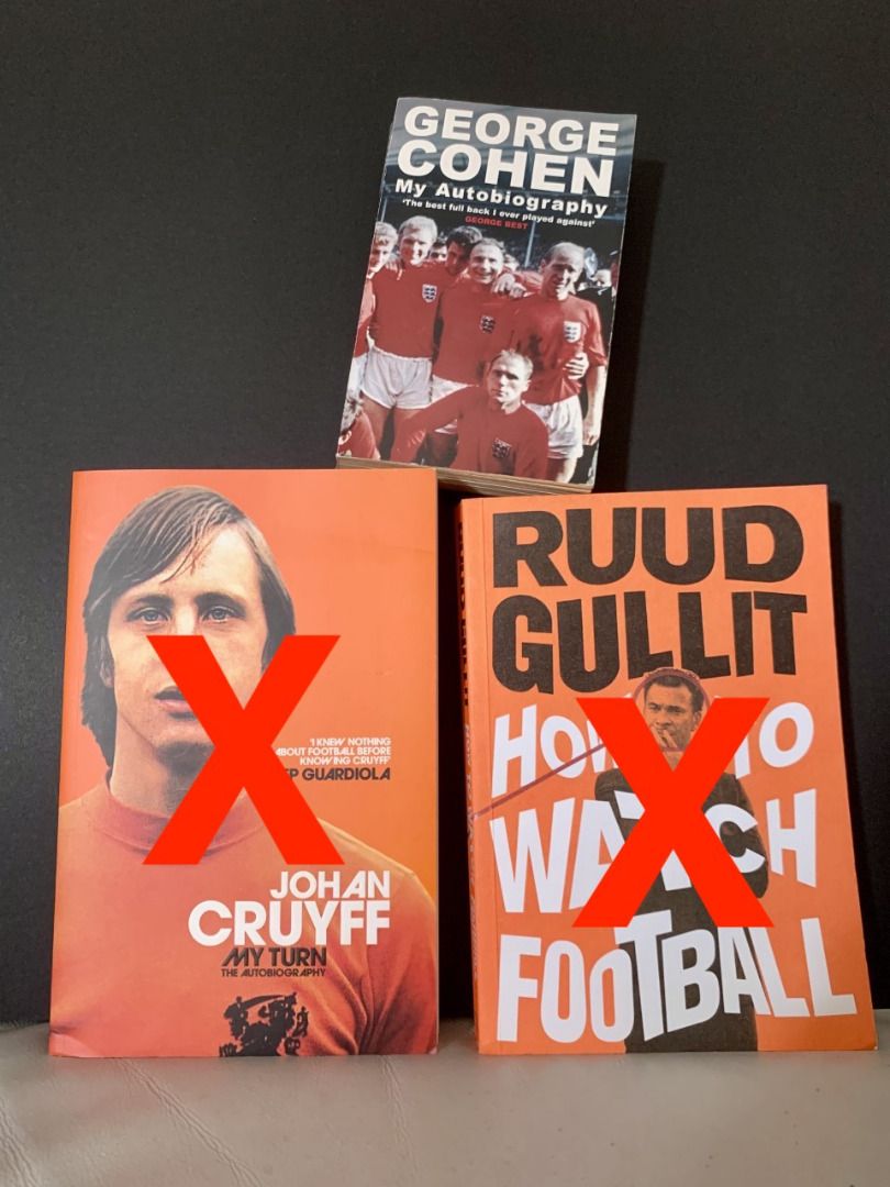 Autobiography / Non-fiction / Footballers: George Cohen, Hobbies & Toys ...