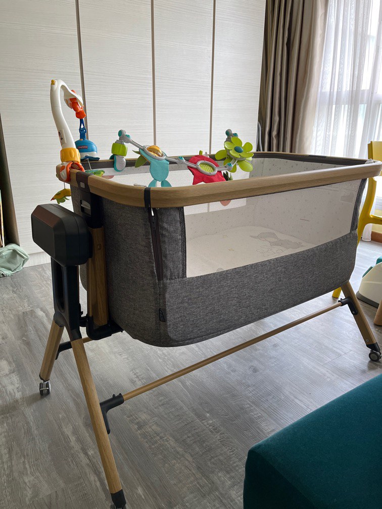 Rocking Baby Cot Co Sleeper Lucky Baby, Babies & Kids, Baby Nursery ...