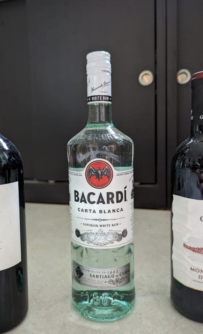 Bacardi superior white rum 1 litre & absolut vodka 200ml for Free., Food & Drinks, Alcoholic ...