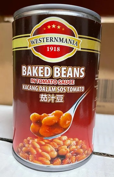 BAKED BEAN "WESTERMANIA" 425GM, Food & Drinks, Packaged & Instant Food ...