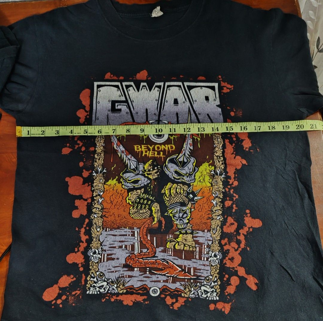 Band GWAR: Beyond Hell, Men's Fashion, Tops & Sets, Tshirts & Polo ...