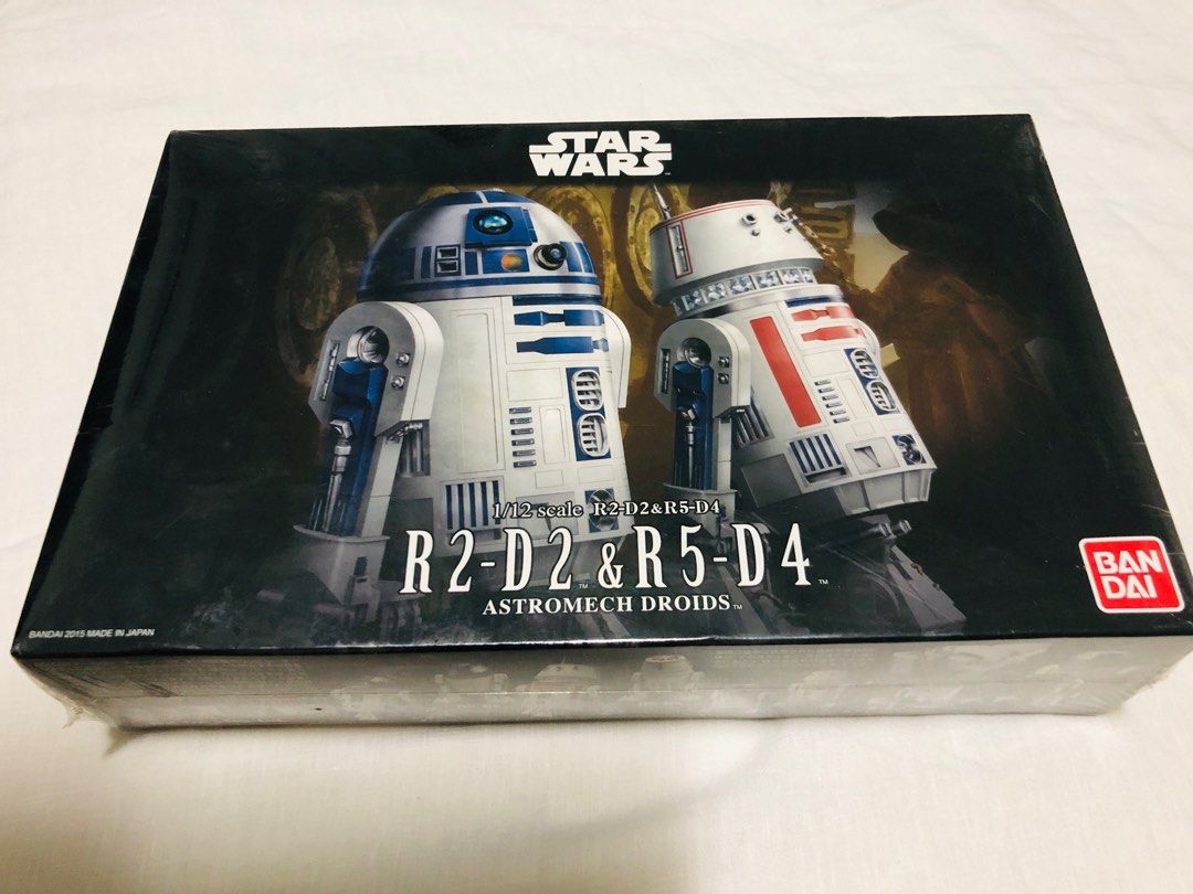 Bandai Star Wars R2-D2 ams R5-D4 Astromech Droids, Hobbies & Toys, Toys ...