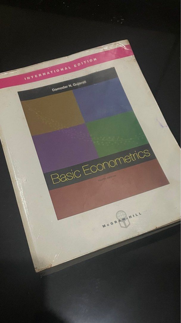 Basic Econometrics 4th Edition Gujarati Hobbies And Toys Books