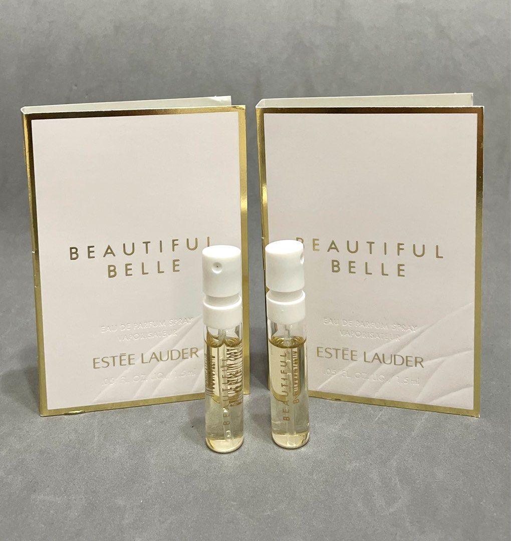 Beautiful Belle Estee Lauder Perfume 2 Samples, Beauty & Personal Care ...