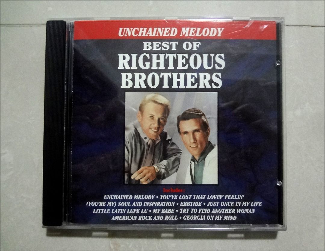 Best Of Righteous Brothers CD Unchained Melody, Hobbies & Toys, Music ...