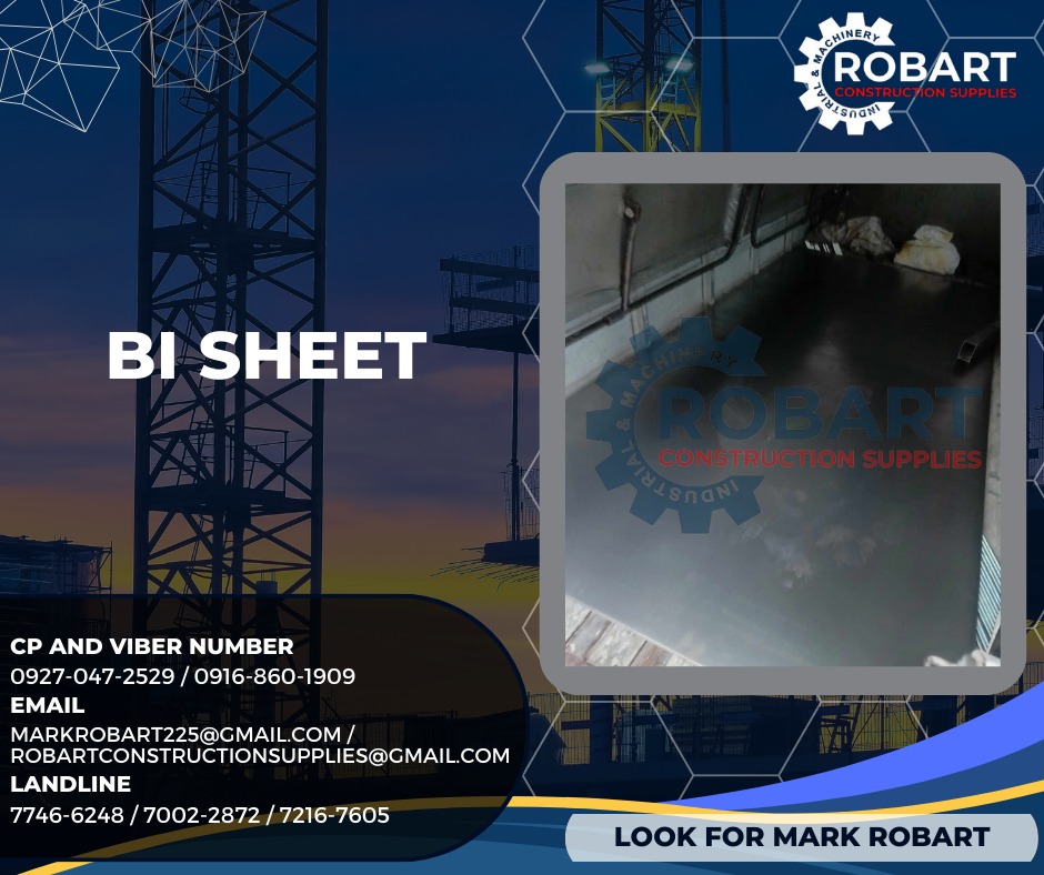 BI Sheet, Commercial & Industrial, Construction & Building Materials on ...