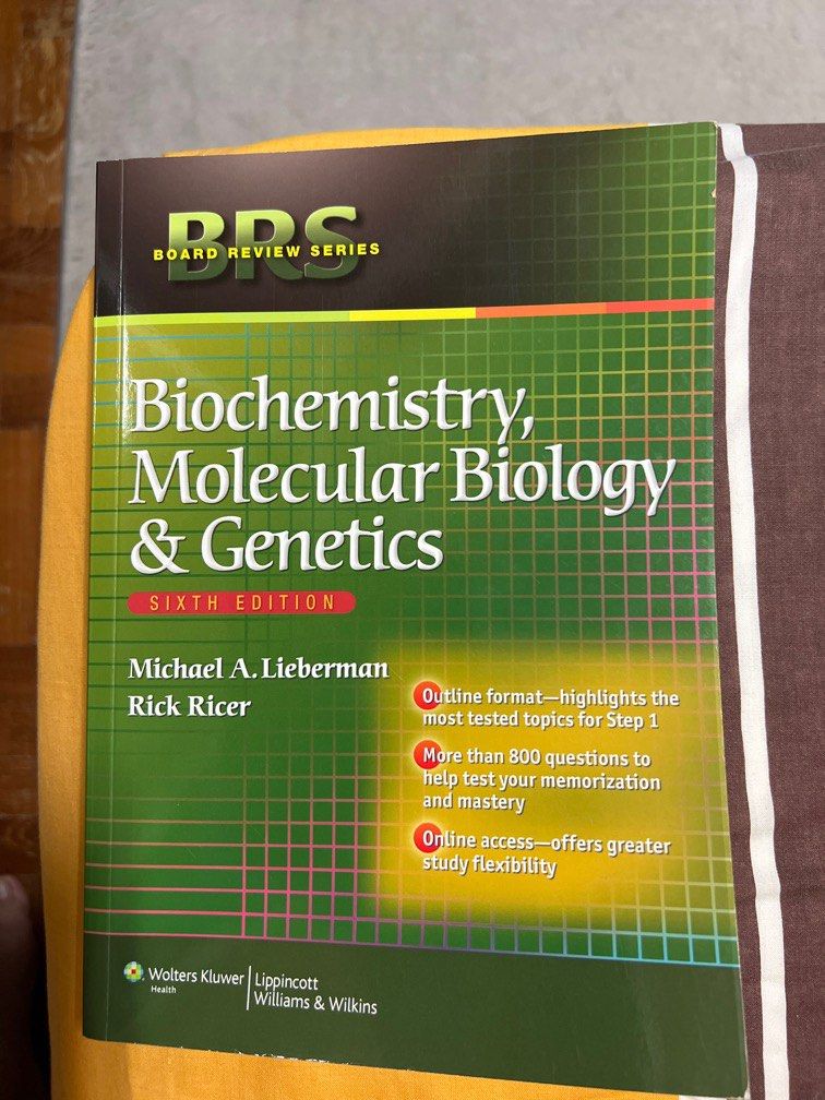 Biochemistry, Molecular Biology & Genetics (Sixth Edition), Hobbies & Toys, Books & Magazines ...
