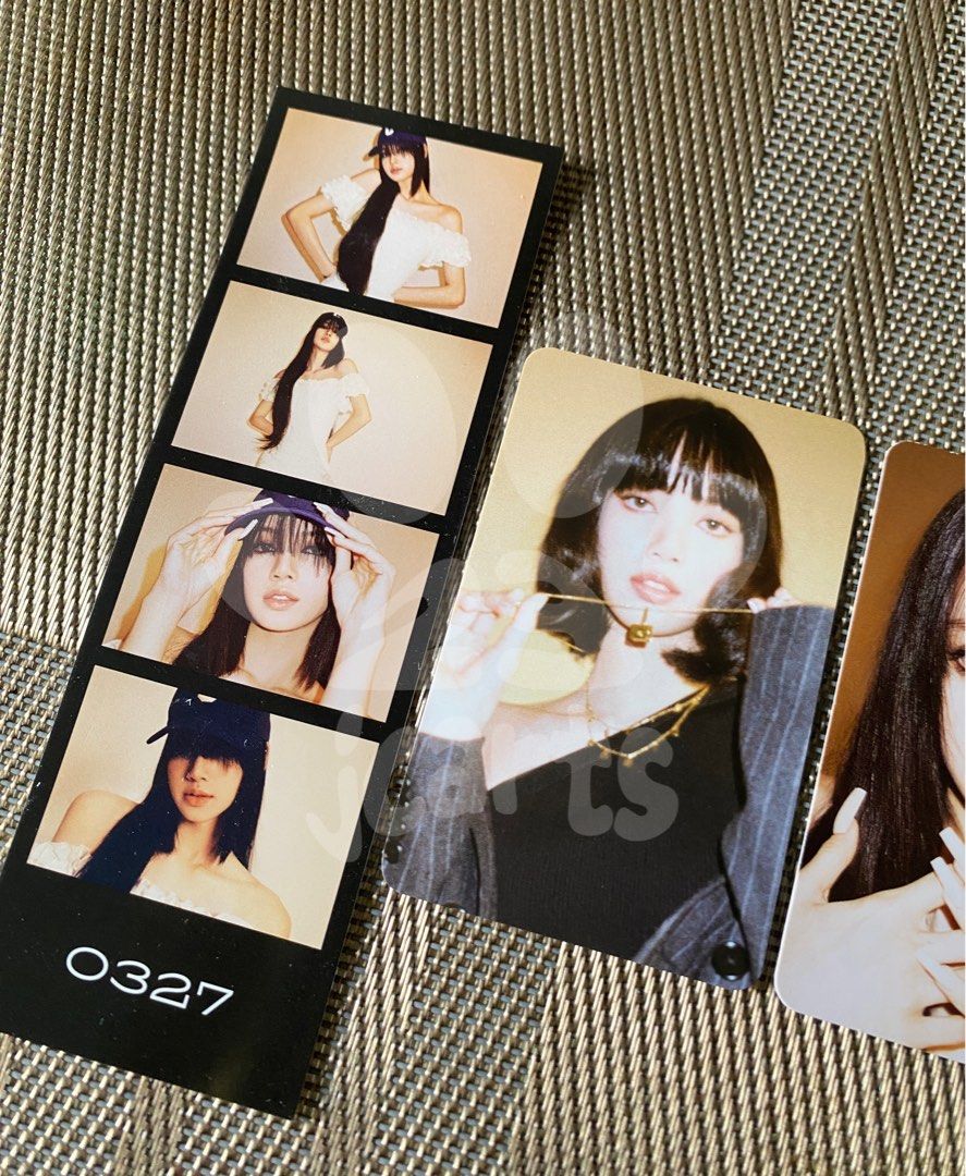 BLACKPINK Lisa 0327 Photocard Set, Hobbies & Toys, Memorabilia ...