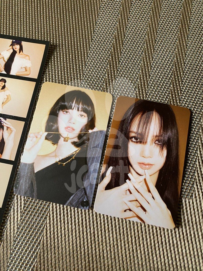 BLACKPINK Lisa 0327 Photocard Set, Hobbies & Toys, Memorabilia ...