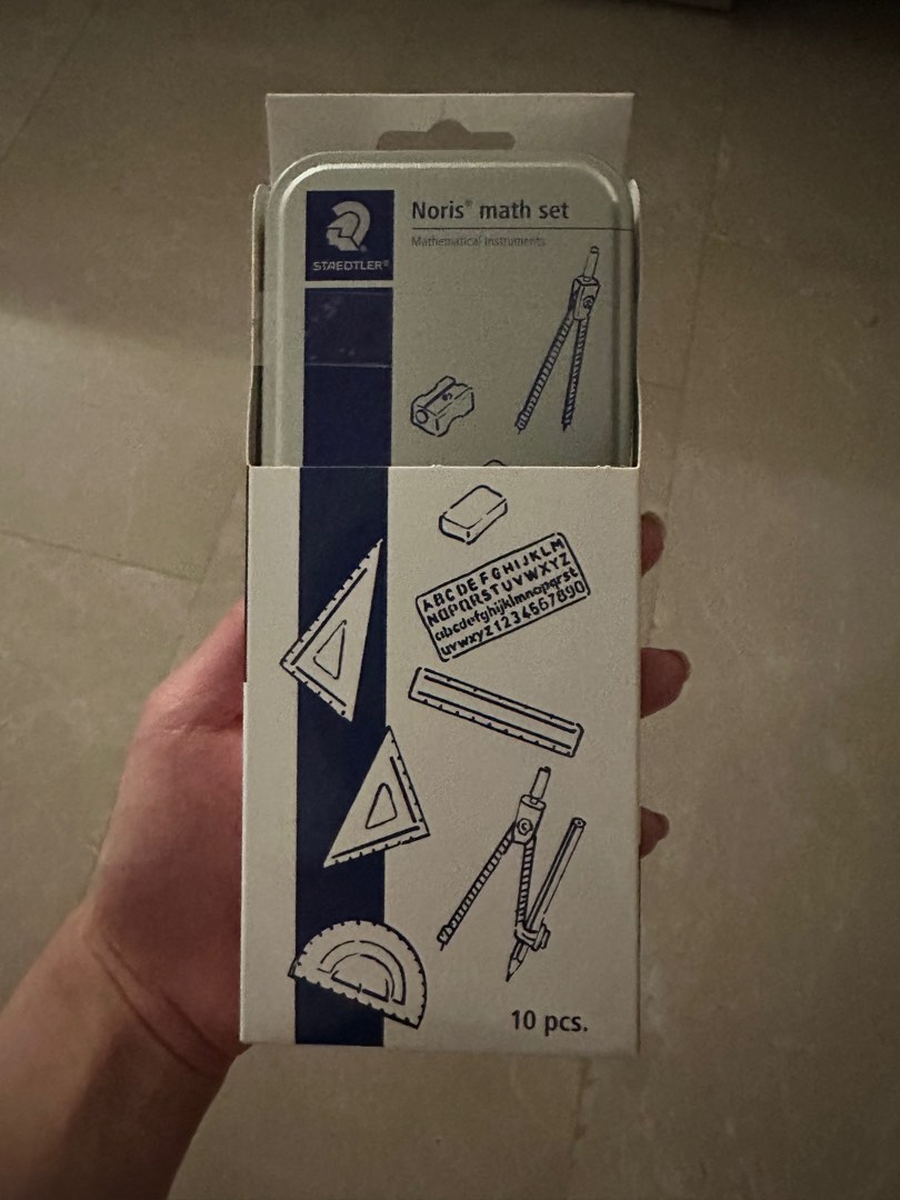 BN staedtler noris math set , math instruments, Everything Else on ...
