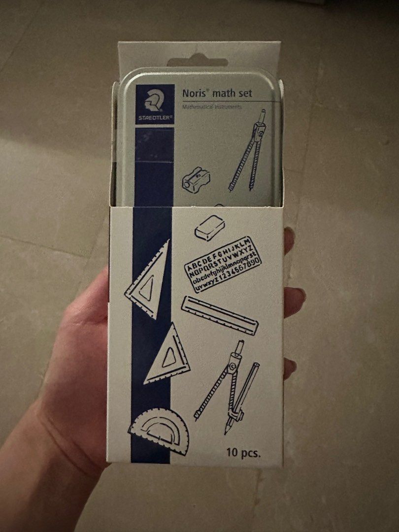 BN staedtler noris math set , math instruments, Everything Else on ...