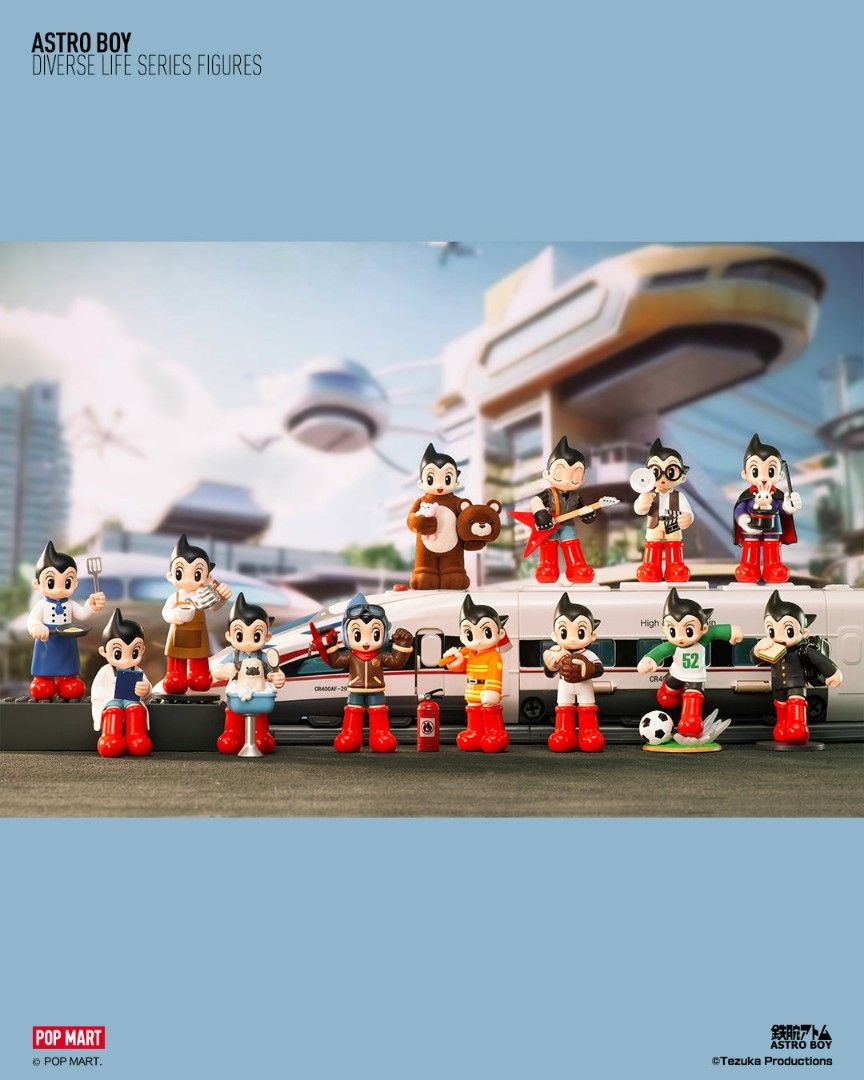 [BRAND NEW! POPMART] POPMART ASTRO BOY DIVERSE LIFE SERIES FULL SET AND ...