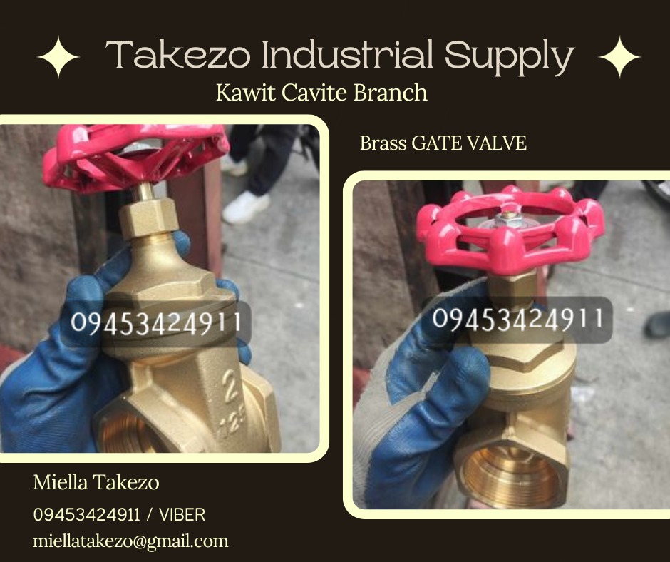 Brass GATE VALVE KITZ Brand, Commercial & Industrial, Construction ...