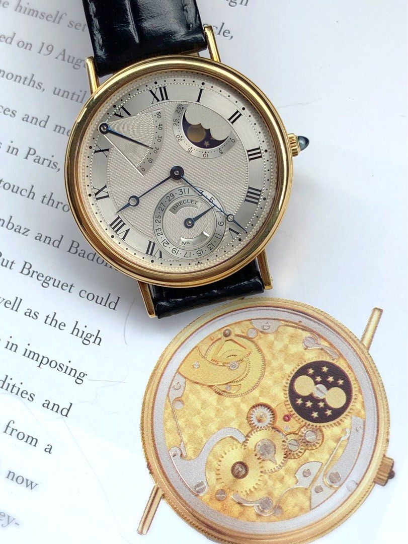 Breguet Ref.3130 Classique Power Reserve Moonphase Date Complication by ...