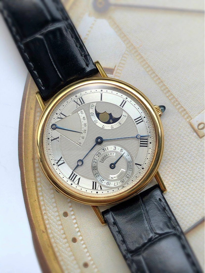 Breguet Ref.3130 Classique Power Reserve Moonphase Date Complication by ...