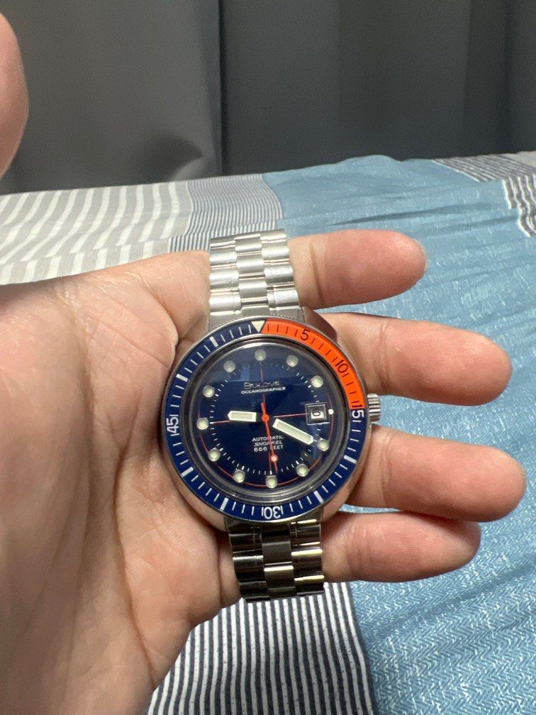 FSOT Bulova Devil Diver, Men's Fashion, Watches & Accessories, Watches ...