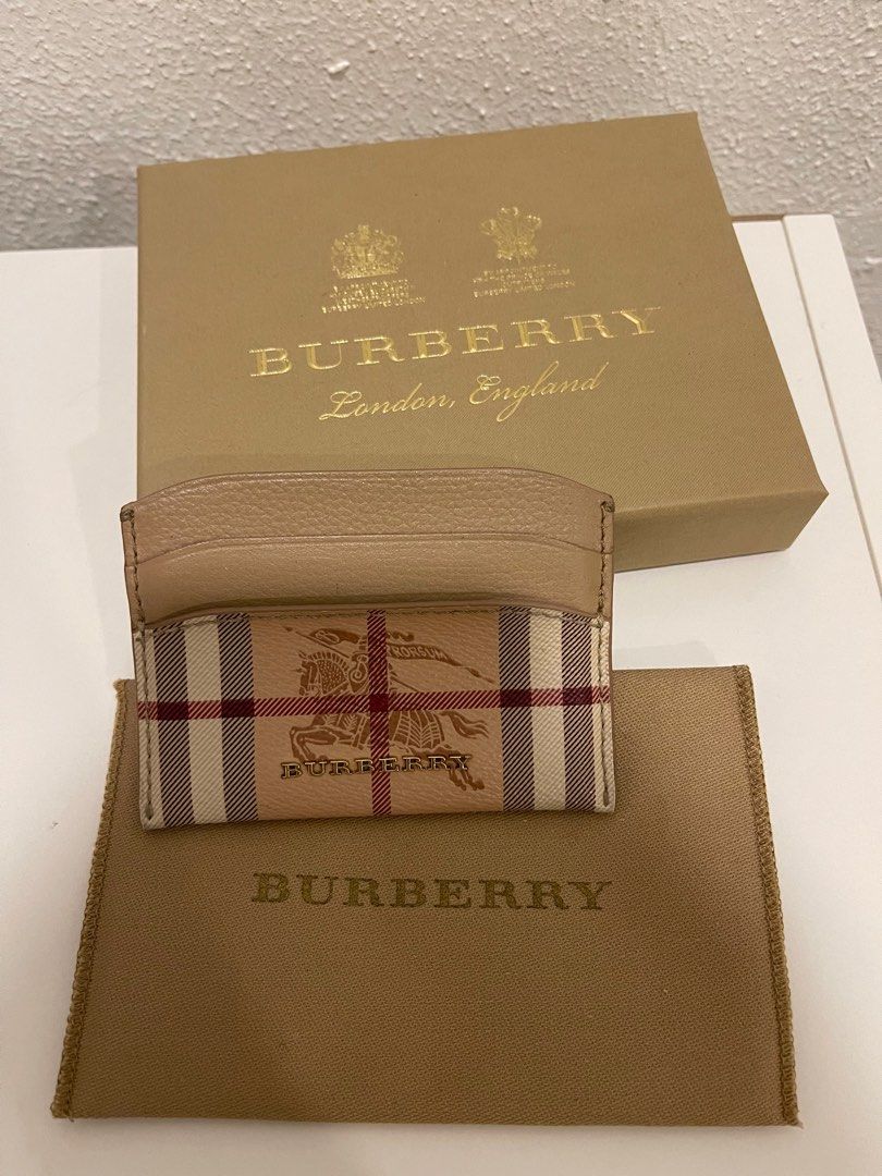 Burberry Cardholder, Luxury, Bags & Wallets on Carousell