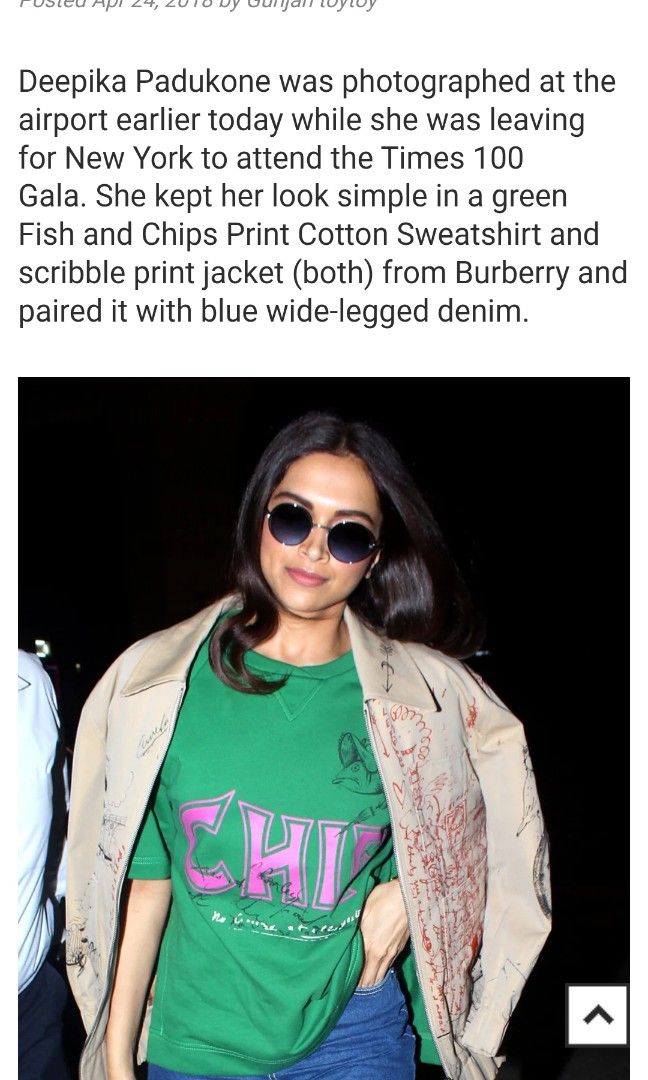 Burberry fish and chips, Women's Fashion, Tops, Blouses on Carousell
