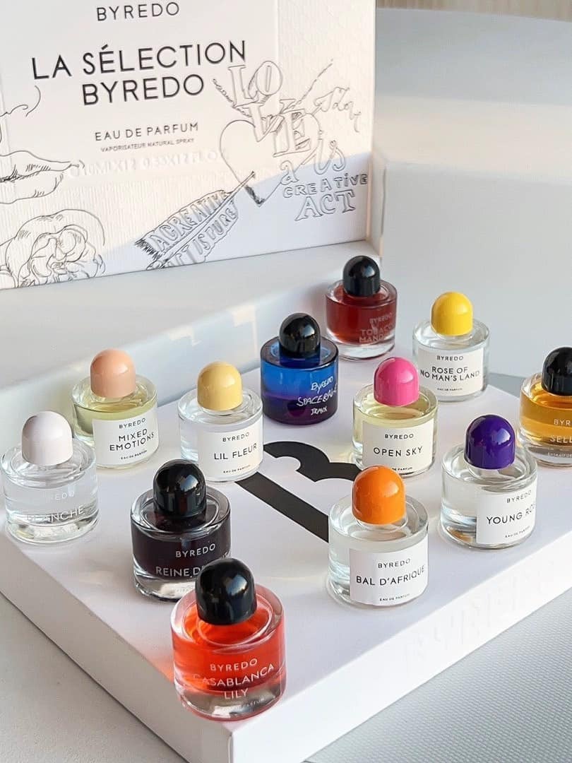 Byredo Mini Perfume Gift Set 12x5ml, Beauty & Personal Care, Fragrance ...