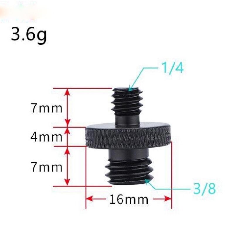 Camera screw adapter,Photography Screw adapter,1/4 Screw,3/8 Screw ...