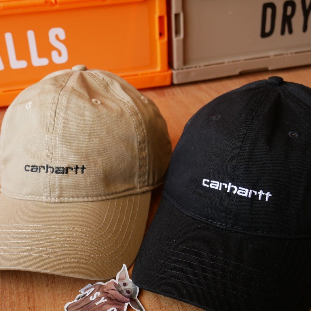 CAP CRHT SCRIPT LOGO, Men's Fashion, Watches & Accessories, Caps & Hats ...