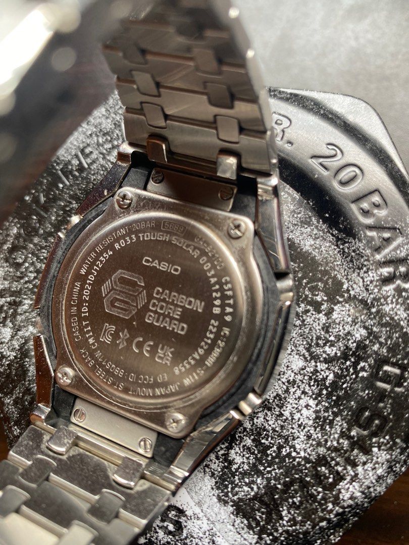 Casio G-Shock GA-B2100 AP Royal Oak Mod, Men's Fashion, Watches ...