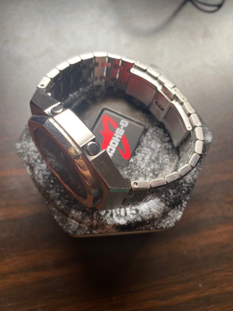 Casio G-Shock GA-B2100 AP Royal Oak Mod, Men's Fashion, Watches ...