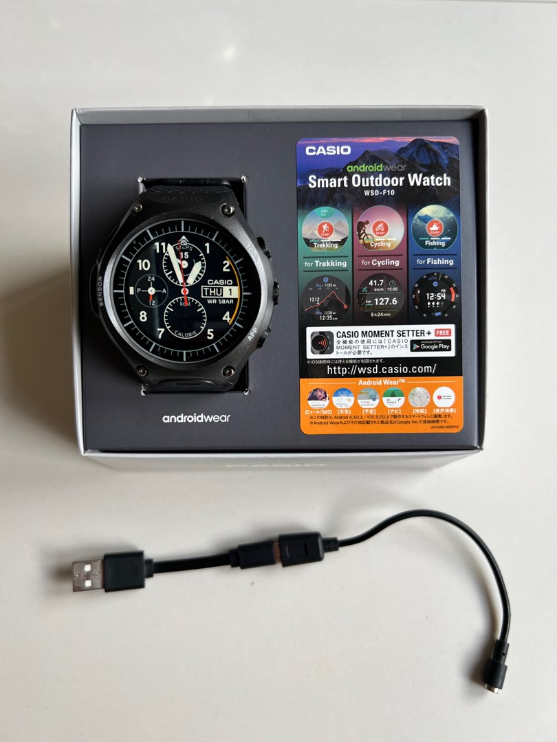 Casio Smart Outdoor Watch WSD-F10 Just Like New, Mobile Phones ...