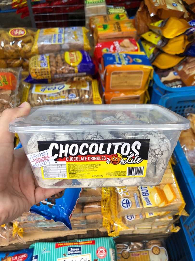Chocolate Crinkles Chocolitos, Food & Drinks, Local Eats on Carousell