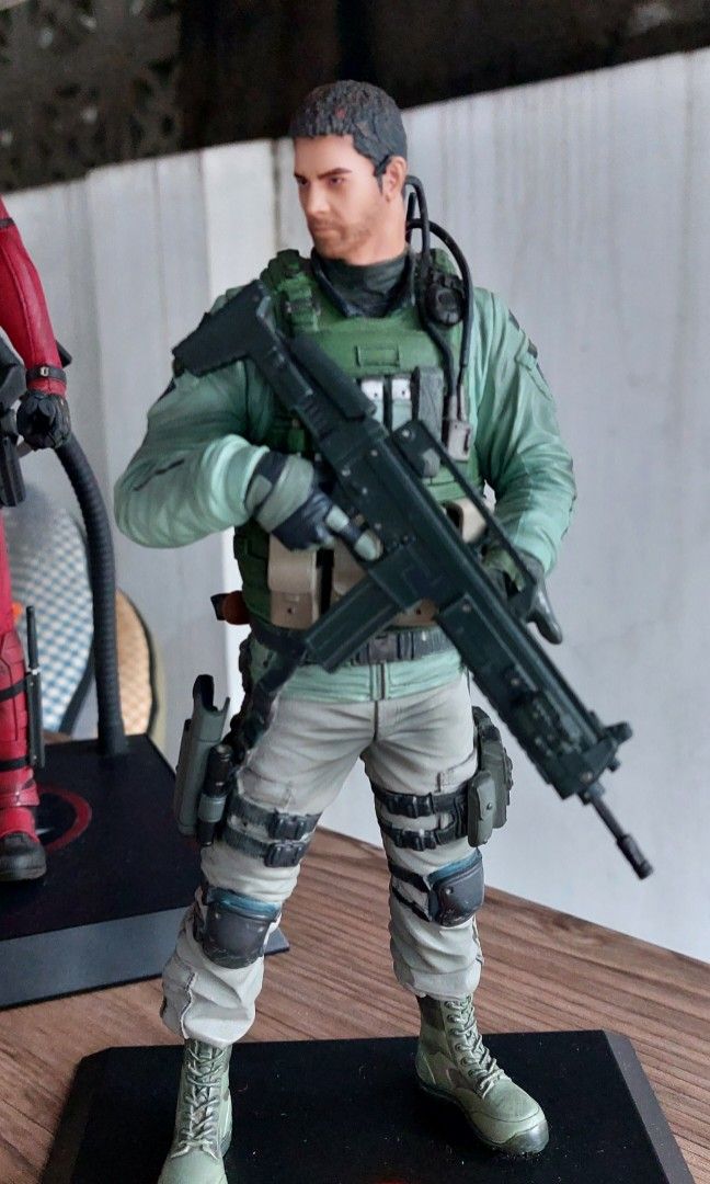 Chris Redfield Action Figure, Hobbies & Toys, Toys & Games on Carousell