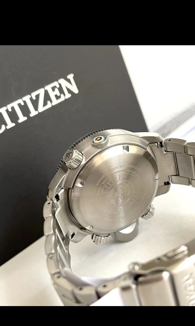 Citizen Promaster Diver Watch * Aqualand BN2039-59E Black & Red, Silver ...