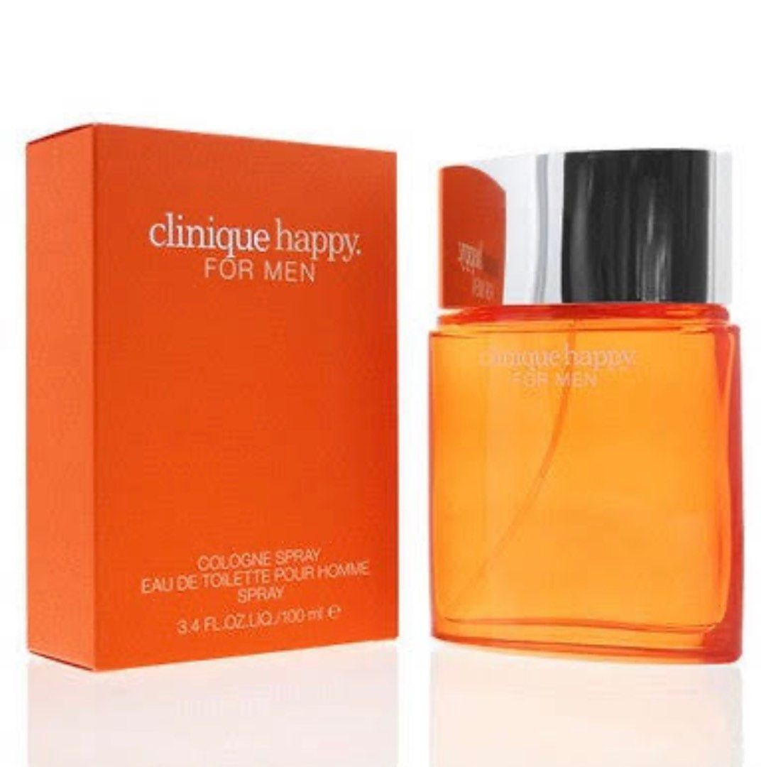 Clinique Happy Perfume for Men EDP 3.4FL.OZ. 100 ml, Beauty & Personal ...