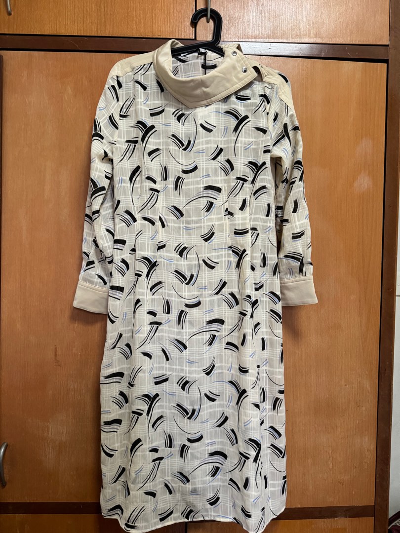 Coach brushstroke dress, Women's Fashion, Dresses & Sets, Evening ...
