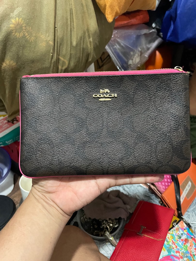 Coach Pouch, Luxury, Bags & Wallets on Carousell