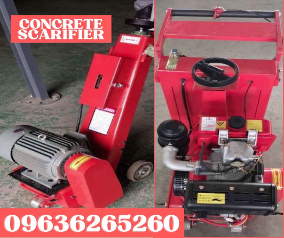 Concrete Scarifier - Model-250, Commercial & Industrial, Industrial ...