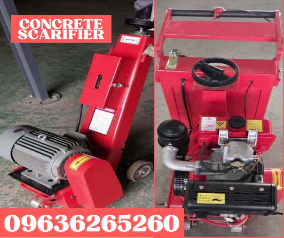 Concrete Scarifier - Model-250, Commercial & Industrial, Industrial ...