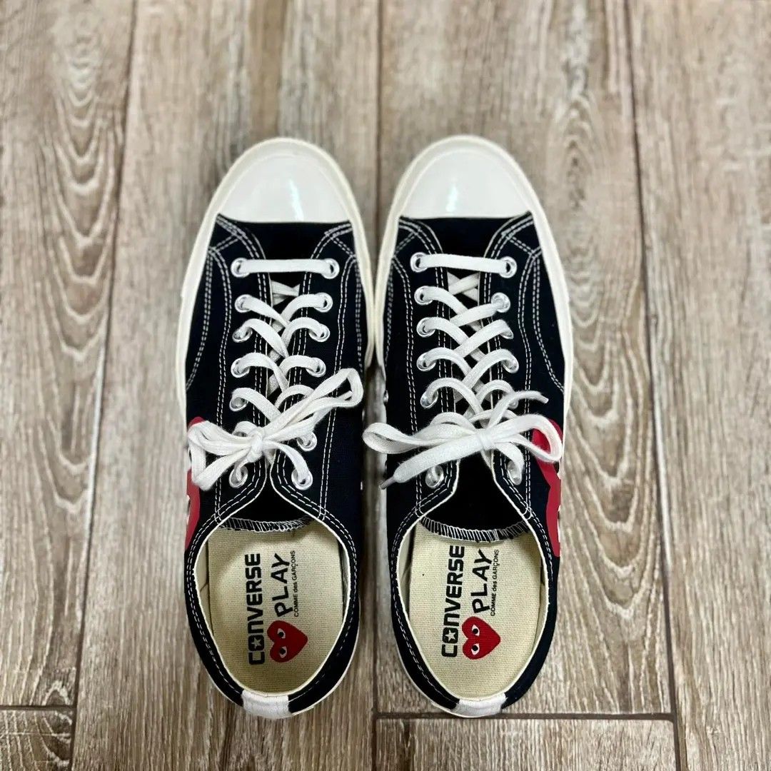 Converse X CDG Low for Men, Men's Fashion, Footwear, Sneakers on Carousell