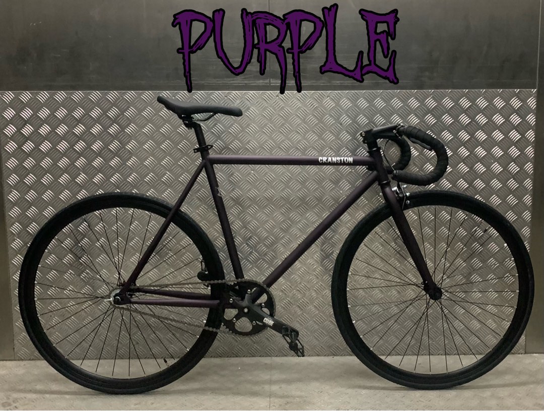 Cranston Fix. Cruz edition . Fixie. Single Speed . Road Bike. Purple ...