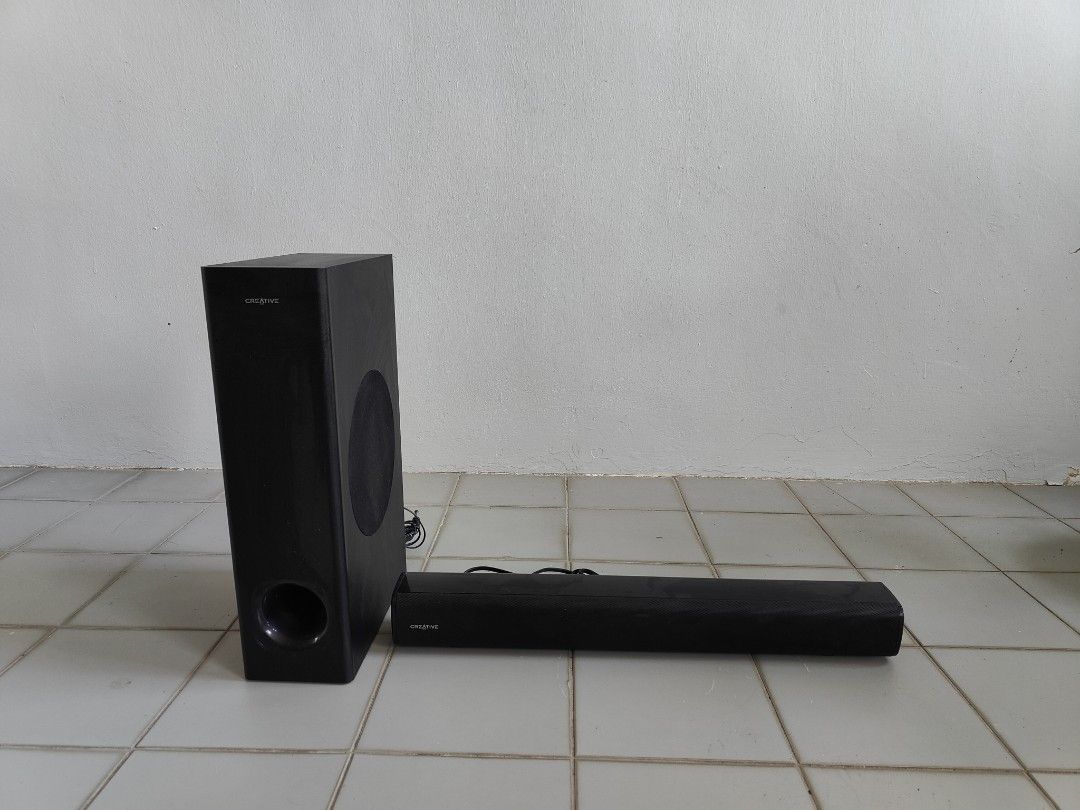 Creative MF8360 2.1 Channel Soundbar with Subwoofer, Bluetooth For TV ...