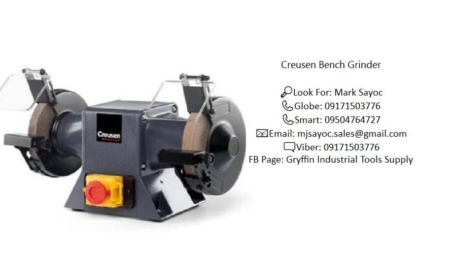 Creusen Bench Grinder, Commercial & Industrial, Industrial Equipment on ...