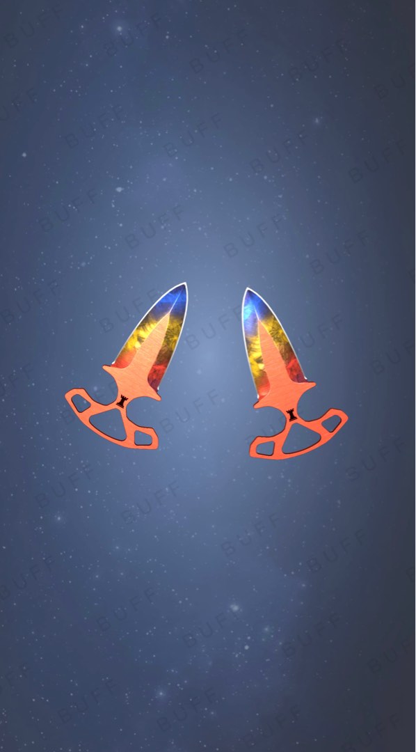 Csgo Cs2 knife Shadow Dagger Marble Fade FN, Video Gaming, Gaming ...