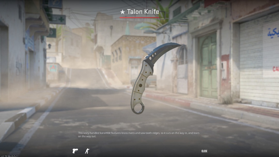 CSGO CS2 Talon Knife, Video Gaming, Gaming Accessories, In-Game ...