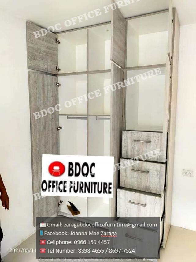 CUSTOMIZED WARDROBE CABINET / OFFICE PARTITION OFFICE FURNITURE ...
