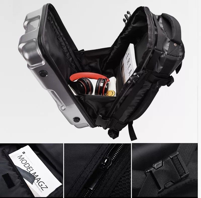 Cyberpunk futuristic backpack, Men's Fashion, Bags, Backpacks on Carousell