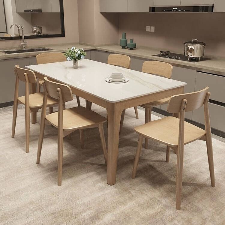 DAHLIA SINTERED STONE DINING TABLE, Furniture & Home Living, Furniture ...