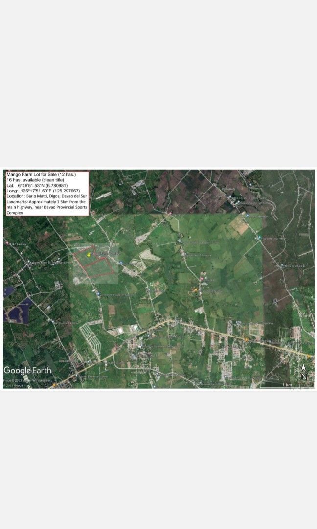 Davao Digos Mango Farm for sale, Property, For Sale, Lot on Carousell