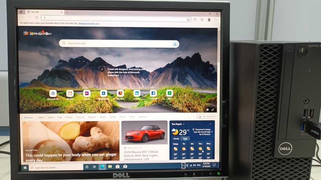Dell Optiplex 3050 with Screen and Keyboard, Computers & Tech, Desktops ...